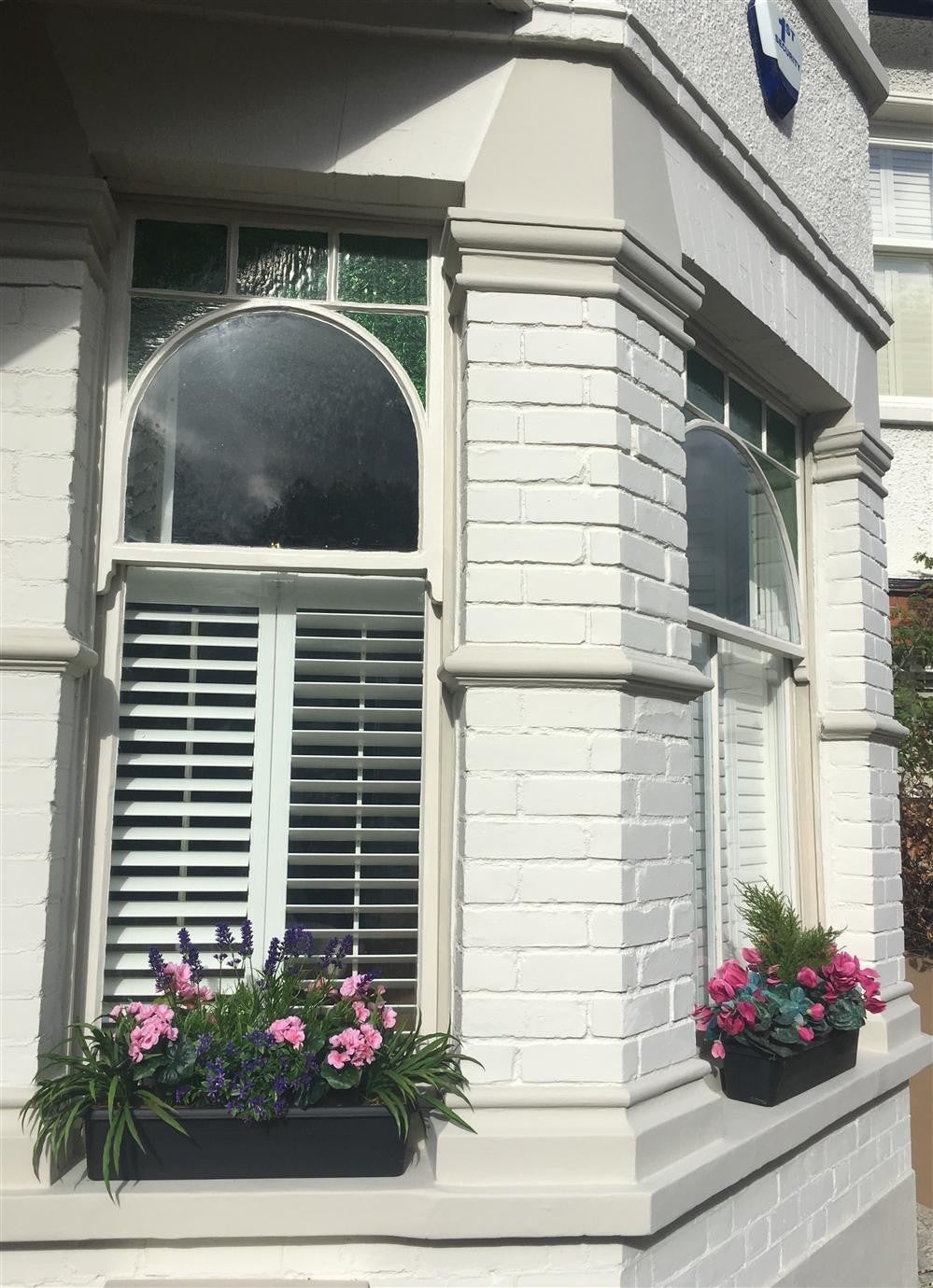 Shadow White No.282 | Exterior Masonry | Exterior Walls Paint Exterior ...