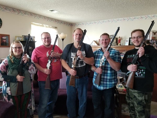 Redneck Family With Guns