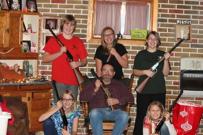 Redneck Family With Guns