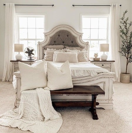 Realyn Queen Upholstered Panel Bed Ashley