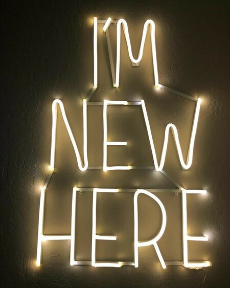 I Am Here Sign