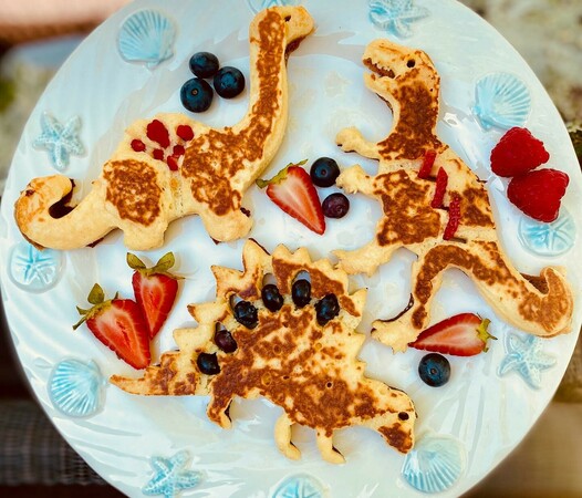 Dinosaur Pancake Molds